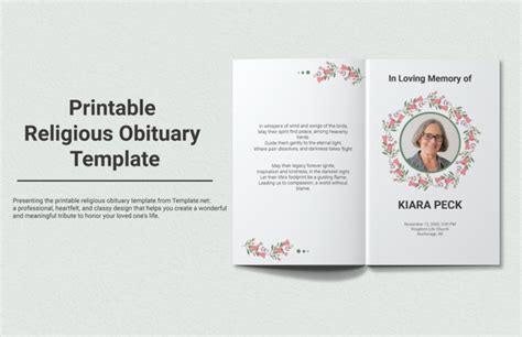 Christian Obituary Examples To Honor Your Loved Ones