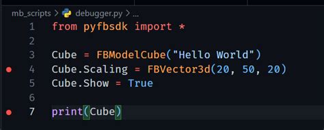 How To Use Debugging Issue Nils Soderman Vscode Motionbuilder