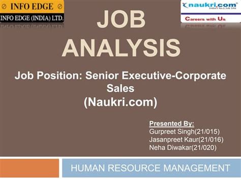 Job Profiling