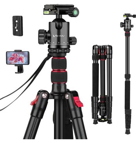 Victiv 카메라용 삼각대 81인치 전문가용 카메라 모노포드 대형 Dslr 헤비 듀티 티몬