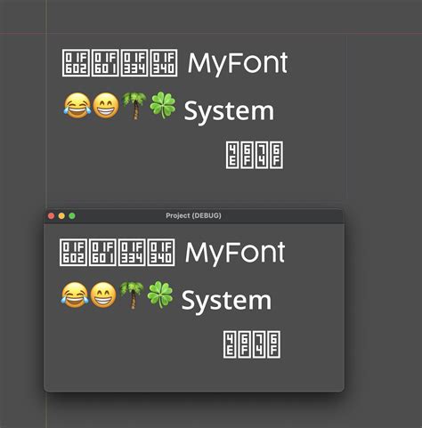 Ios Label Richlabel Emoticons Are Not Showing Up Godot 403