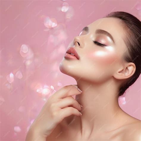 Beautifulgirls Clene Her Face Premium Ai Generated Psd