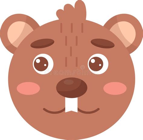 Beaver Animal Head Stock Vector Illustration Of Design 299630247
