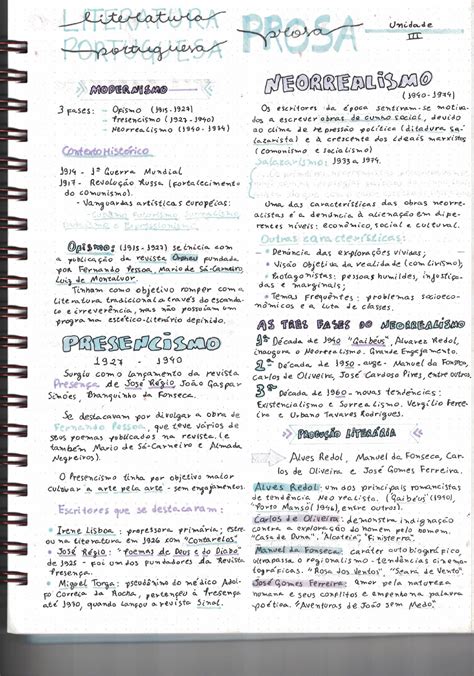 Literatura Portuguesa Prosa Resumo Romantismo Naturalismo