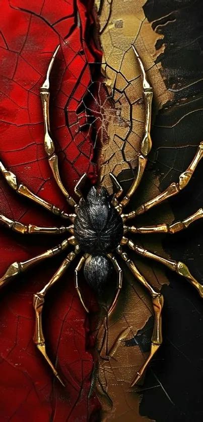 Vibrant Spider Art Wallpaper Free Download