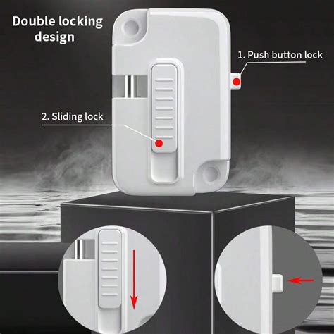 Safety Lock Window Limiter Abs Material High Rise Window Anti Fall Building Suitable For