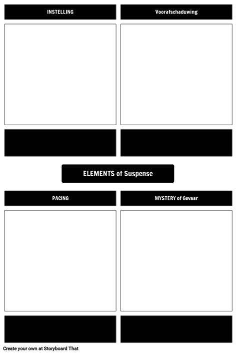 Elements Of Suspense Template Storyboard Door Nl Examples