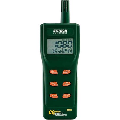Extech Co250 Indoor Air Quality Co2 Meter Datalogger