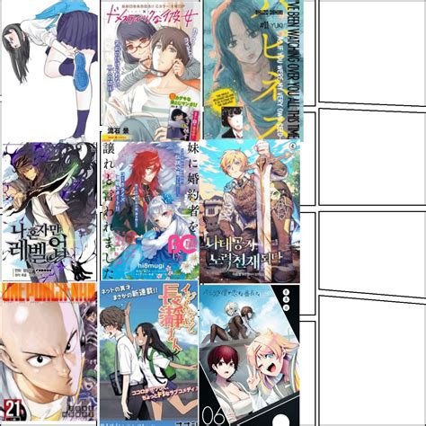 Rate My Top 9 Manga Rmyanimelist