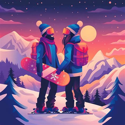 Couple Vector Icon Illustration Premium Ai Generated Image