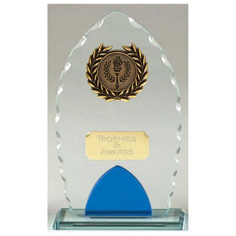 Noble Glass Plaque Trophy Award North East Trophies