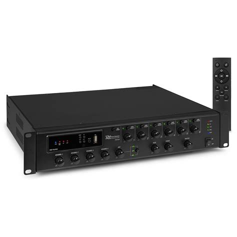 Pd Pmp240 100v Multi Zone Audio Amplifier 240w 6 Zones