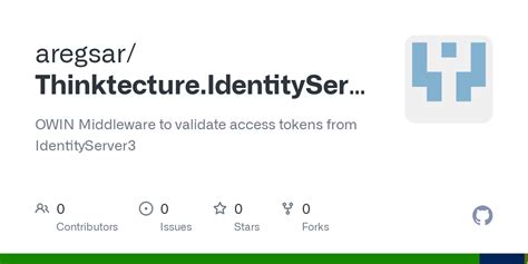 Github Aregsarthinktectureidentityserver3accesstokenvalidation