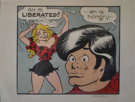 Sold At Auction Al Capp Lil Abner Signed Litho 22 X 29