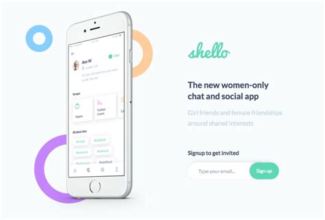 Women Only Social Apps Shello Is A Free Community For Women To Chat