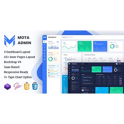 Jual Motaadmin Admin Dashboard Template Shopee Indonesia