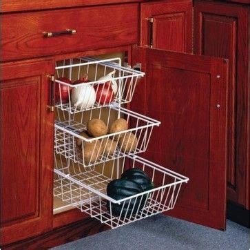 Rev A Shelf Pull Out Wicker Storage Baskets For Kitchen Cabinet CaitlynEwan
