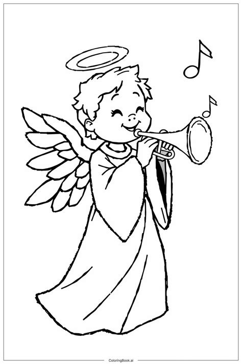 45 Dibujos De ángel Para Colorear Pdf Y Png Gratis