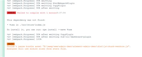 The Command That Prompted Me Not To Install Vuex Was Wrong And The