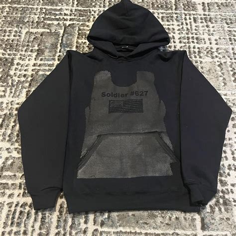 Black Soildier 627 Pullover Size L Open To Depop