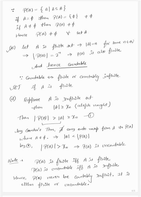 Example Let A Be Any Set Let P 1 Be The Power Set Of A That Is The Set Of All