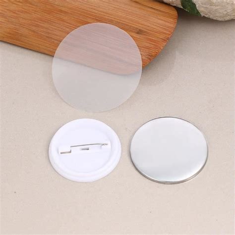 TMISHION 100 Pcs Film d insigne Badge Film PVC Matériau Motif