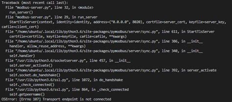Modbus Identity Tls Verification · Issue 606 · Pymodbus Devpymodbus · Github