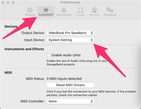 Garageband No Input Source Selected 3 Quick Fixes