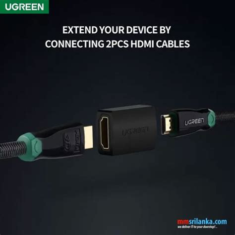 Ugreen Hdmi Female To Female Adapter Black