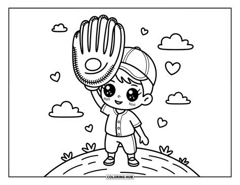 140 Dibujos De Béisbol Para Colorear Para Niños Y Adultos Pdfs Gratis