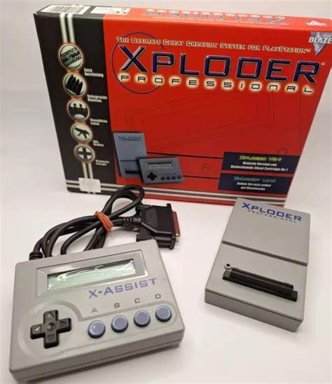 Ps1 Xploder Professional Mit X Assist Ovp Sammlerzustand