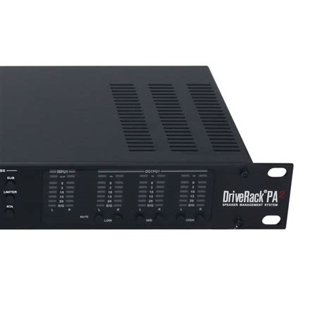 Pa2 Speaker Management System Loudspeaker Management System Audio Processor 2 Input 6 Output For