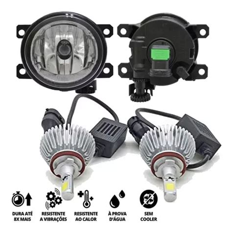Par Farol Milha Pajero Full Ultra Led Brinde Frete grátis
