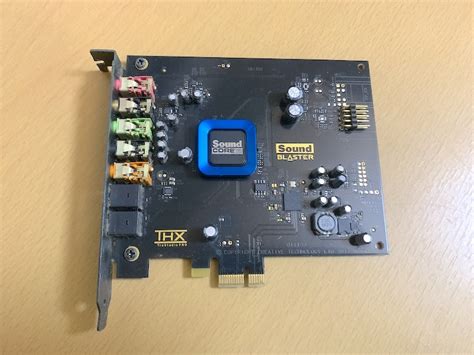 Yahooオークション 動作未確認 Creative Labs Sound Blaster Thx Re