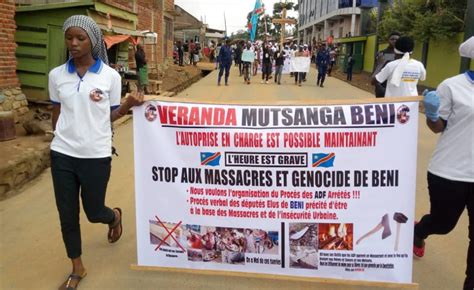 Nord Kivu La Véranda Mutsanga Invite La Monusco à Rester Dans Leurs