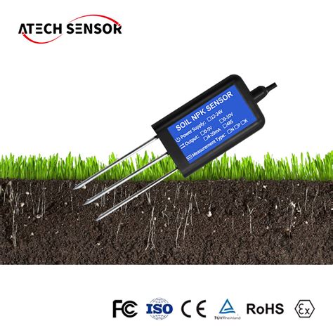Rs Moisture Electric Conductivity Temperature In Soil Sensor