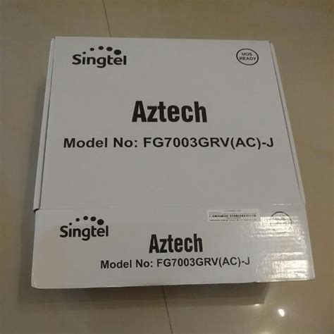 Singtel Router Aztech FG7003GRV Computers Tech Parts Accessories Networking On Carousell