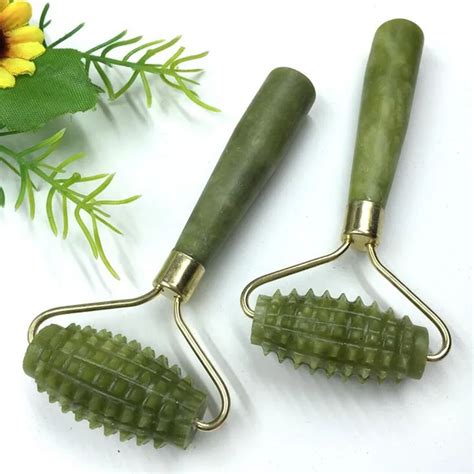 10pcsset Facial Relaxation Slimming Tool Jade Roller Massager For Face