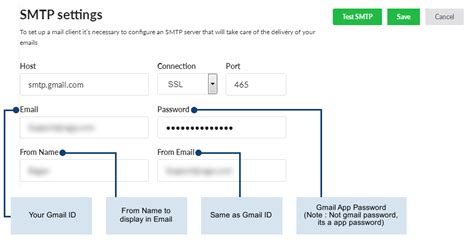 Configure SMTP With Gmail Output Books GST Billing Software