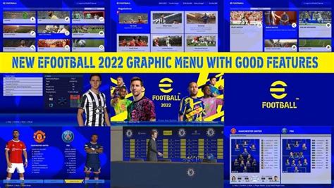 PES New EFootball Graphic Menu With Fantastic Features EroFound