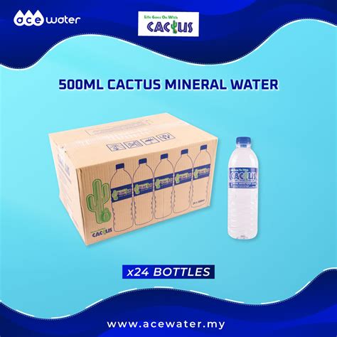 Cactus 500ml Mineral Water Delivery Ace Water