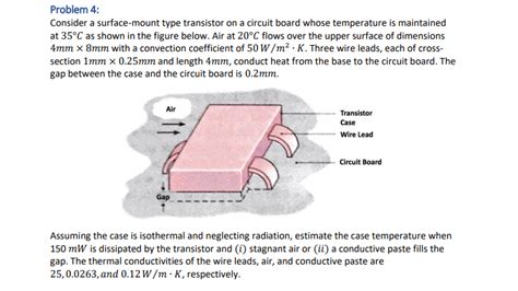 Solved Problem 4 Consider A Surface Mount Type Transistor