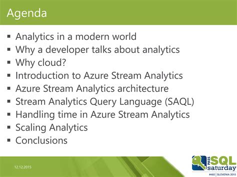 Azure Stream Analytics Ppt