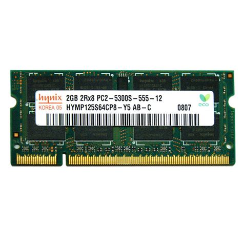 قیمت و خرید رم لپ تاپ Ddr2 تک کاناله 667 مگاهرتز Cl5 هاینیکس مدل Sodimm