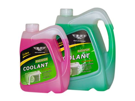 Coolant Types Purple Orange Yellow Blue Green Pink Red Radiator Coolant
