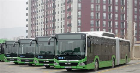 თბილისის მერია წელს დამატებით 40 ერთეული 18 მეტრიანი ავტობუსის შეძენას აპირებს ტაბულა