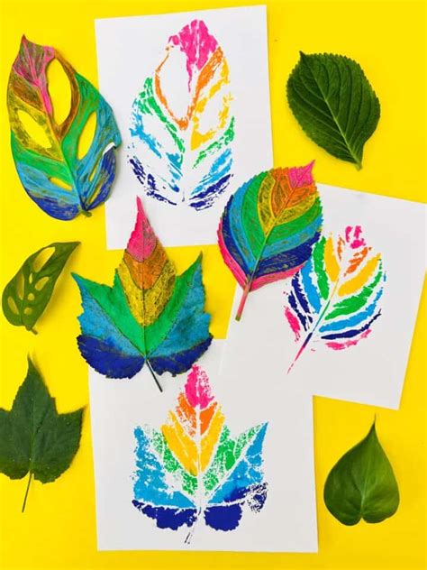 Painted Leaf Art How To Paint Leaves
