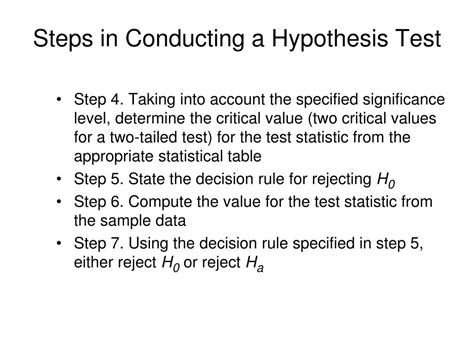 Ppt Hypothesis Testing Fakhrulrozi Hussain Fakhrulrozi Powerpoint