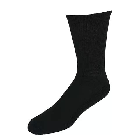 Mens Diabetic Circulatory Crew Socks 4 Pair Pack