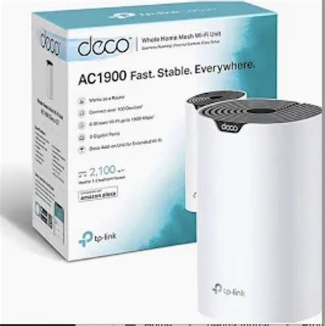 Deco S7 1 Pack Us 。ac1900 Whole Home Mesh Wi Fi Unit Varios Dm